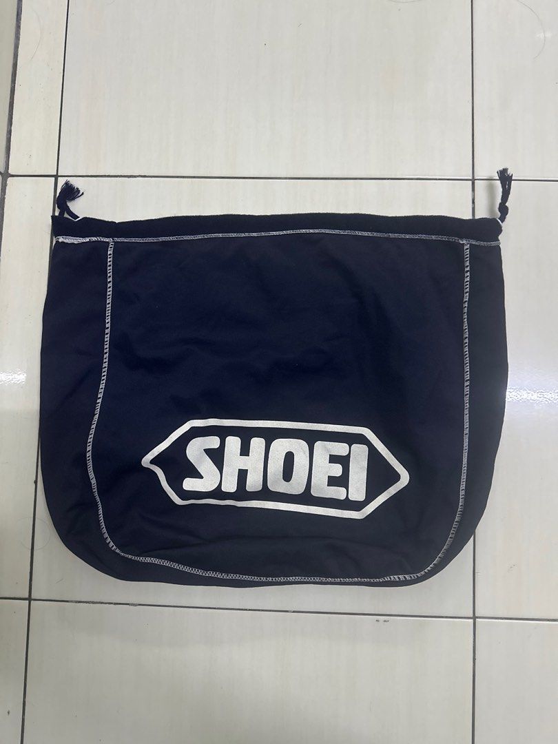 Beg Helmet SHOEI hitam original COMBO didahulukan, Hobbies & Toys ...