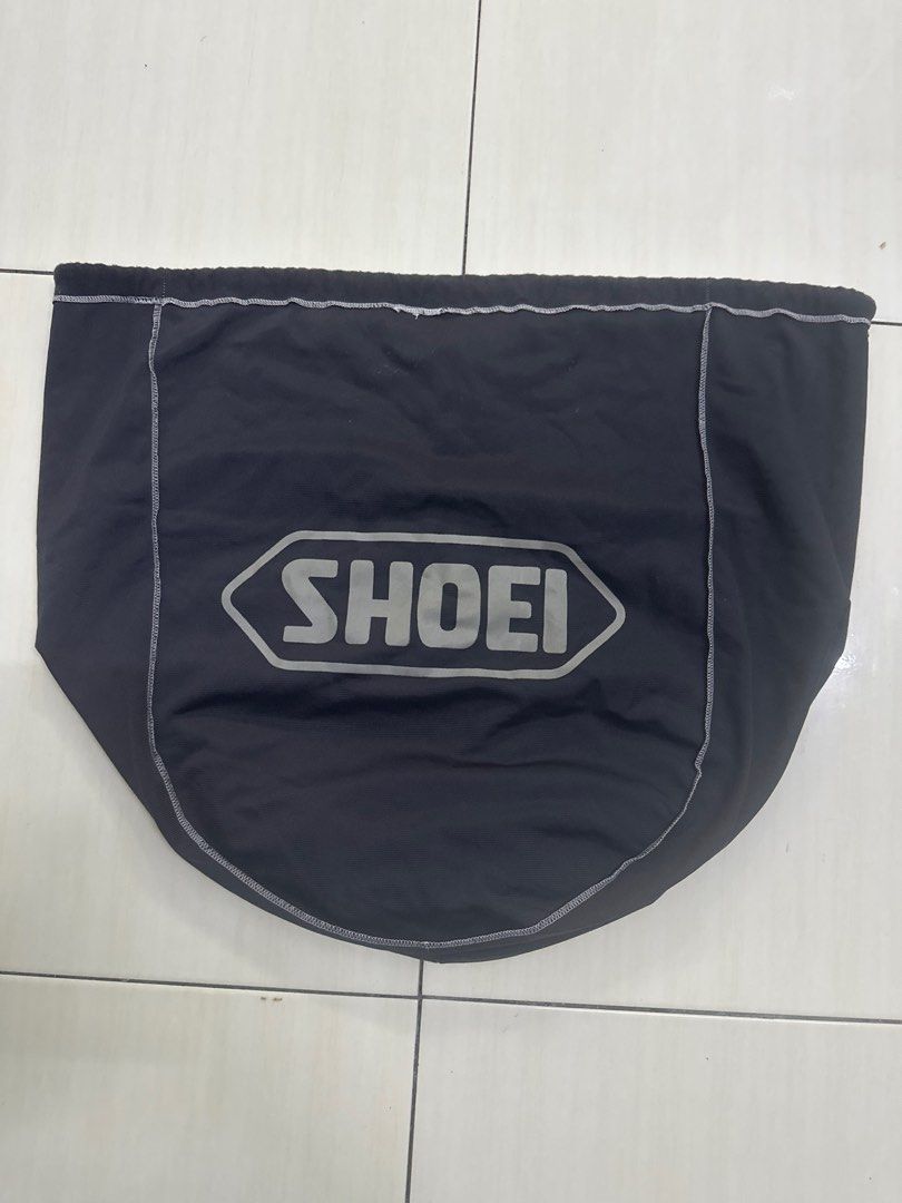 Beg Helmet SHOEI hitam original COMBO didahulukan, Hobbies & Toys ...