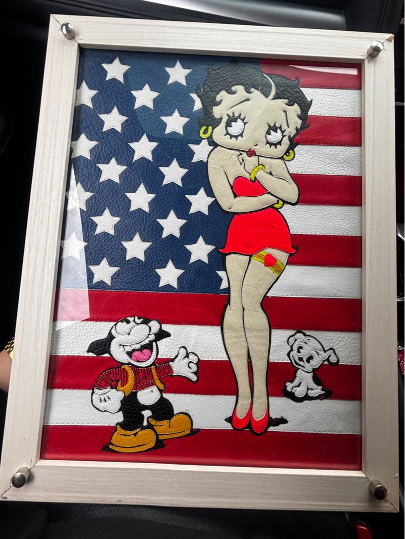 BETTY BOOP FRAME PICTURE, Furniture & Home Living, Home Decor, Frames ...