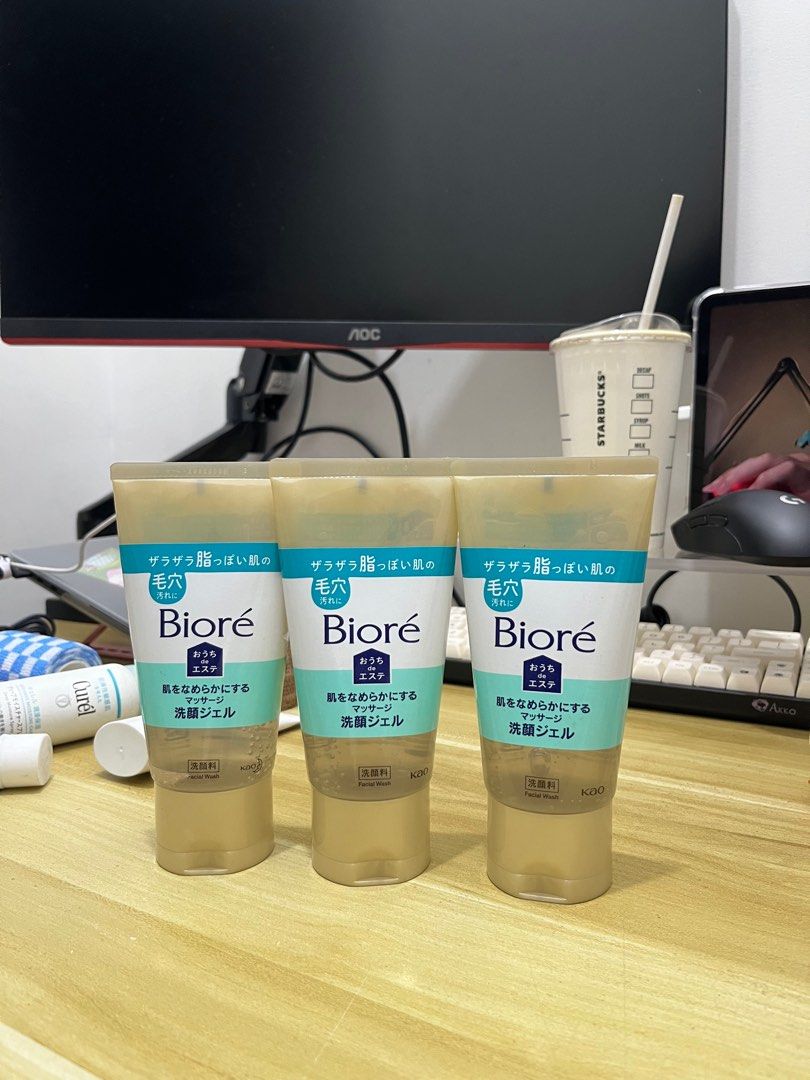 Biore Facial Wash, Beauty & Personal Care, Face, Face Care on Carousell