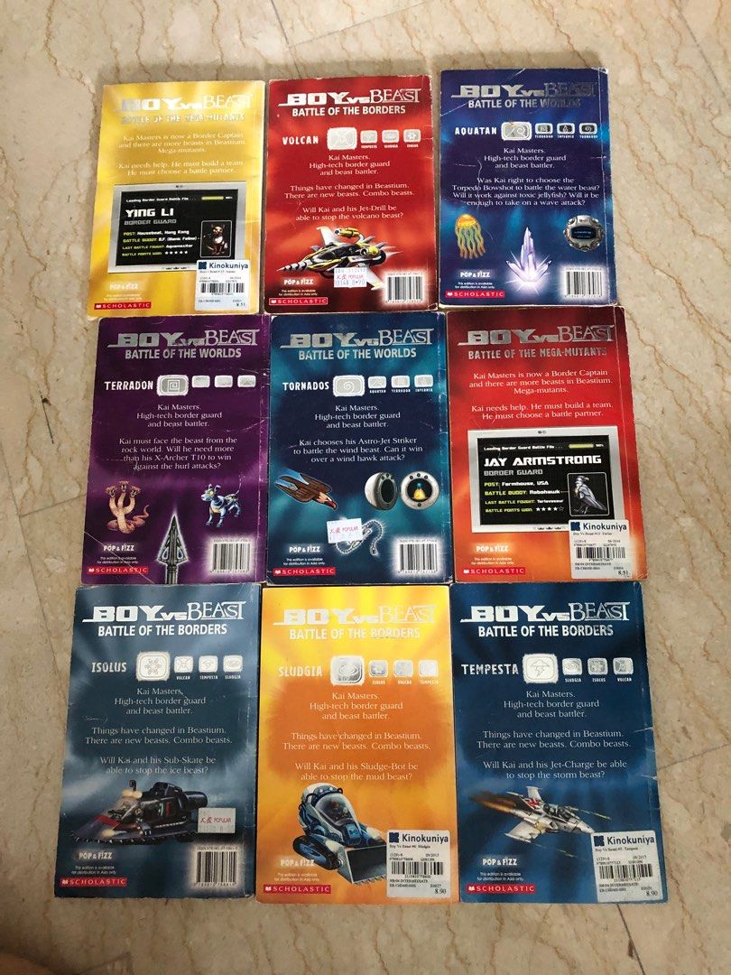 Boy vs Beast (by scholastic), Hobbies & Toys, Books & Magazines ...