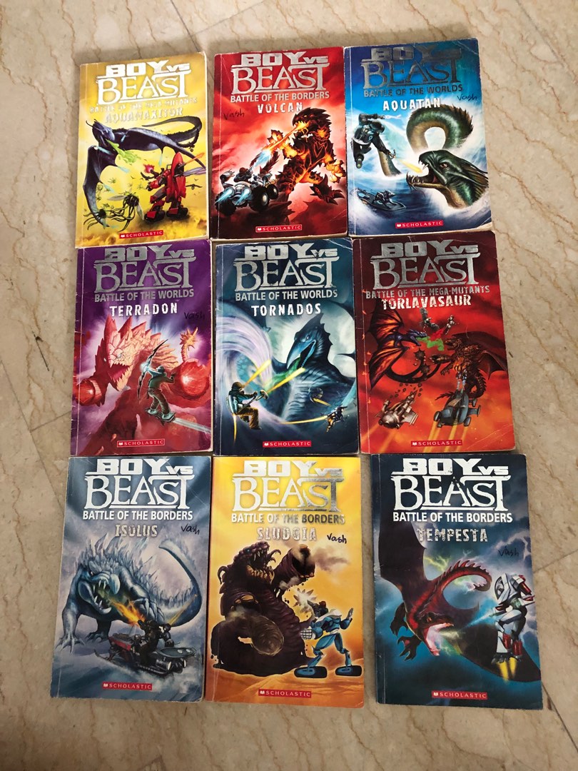 Boy vs Beast (by scholastic), Hobbies & Toys, Books & Magazines ...
