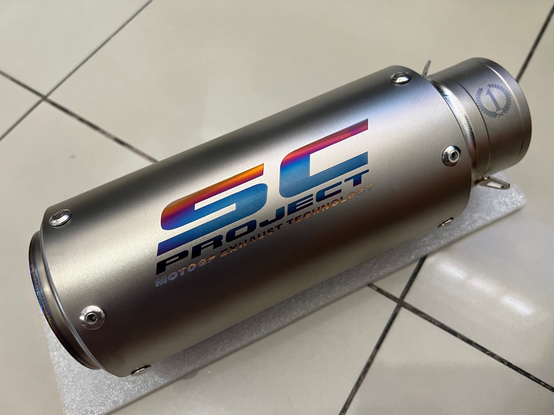 Brand New SC Project CR-T Exhaust Pipe, Motorbikes, Motorbike Parts ...