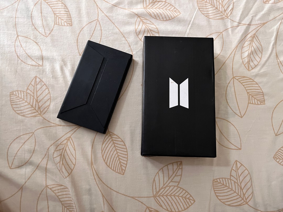 BTS Logo Powerbank 10,000mah, Mobile Phones & Gadgets, Mobile & Gadget ...
