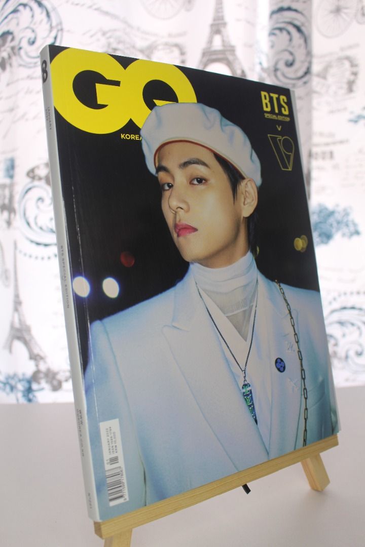 BTS V TAEHYUNG GQ MAGAZINE SPECIAL EDITION (JANUARY 2022), Hobbies & Toys, Memorabilia ...