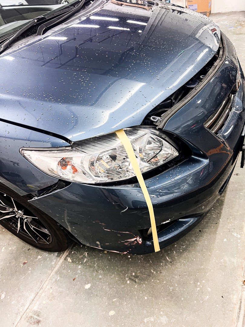 Car Accident - Accident Claim Front Bumper / Spray Painting / Private ...