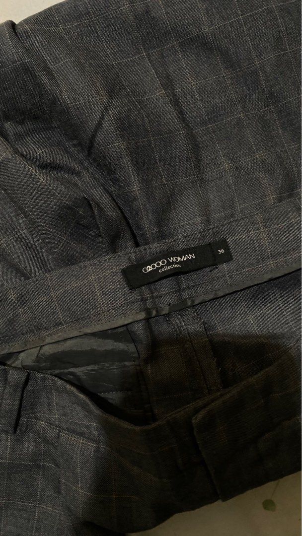Celana Kain Brand G2000 Woman, Fesyen Wanita, Pakaian Wanita, Bawahan ...