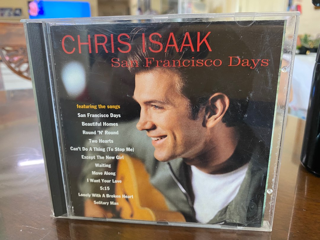 Chris Isaak – San Francisco Days - Original Blues Rock Music Album CD ...