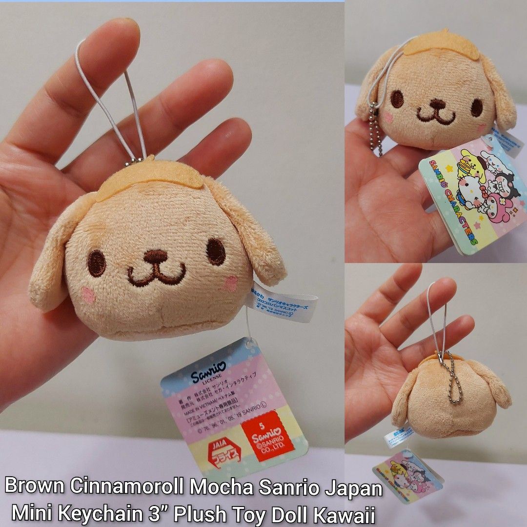 Cinnamoroll Mocha Sanrio Japan Mini Keychain 3” Plush Toy Doll Kawaii, Hobbies & Toys, Toys ...