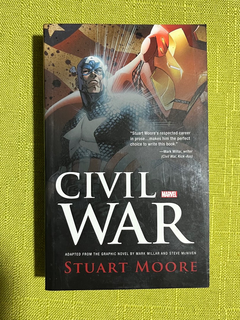 Civil War - Stuart Moore, Hobbies & Toys, Books & Magazines, Fiction & Non-Fiction on Carousell