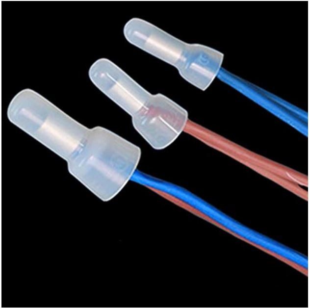 CLOSED END WIRE CONNECTOR CRIMP TERMINAL (1-PC per ORDER), CAP WIRING ...