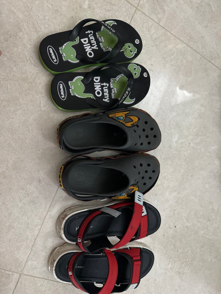 Crocs slipper and others, Babies & Kids, Babies & Kids Fashion on Carousell