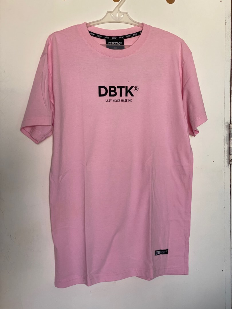 DBTK Lazy never made me Pink shirt (Old release), Men's Fashion, Tops ...