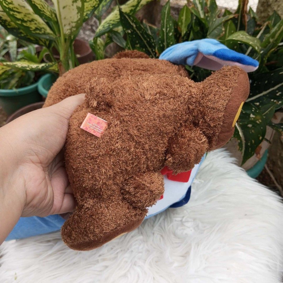 DISNEY Lilo and Stitch Brown Bear Costume Authentic Plush Toy, Hobbies ...