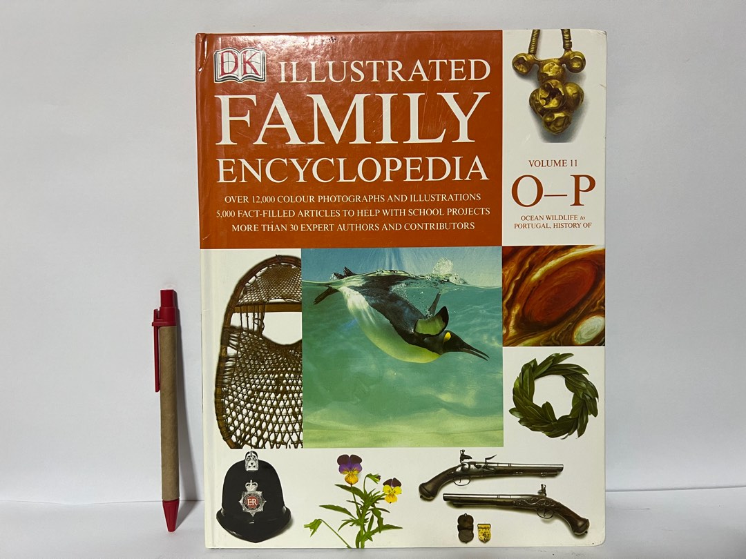 DK Illustrated Family Encyclopedia Volume 11, Hobbies & Toys, Books ...