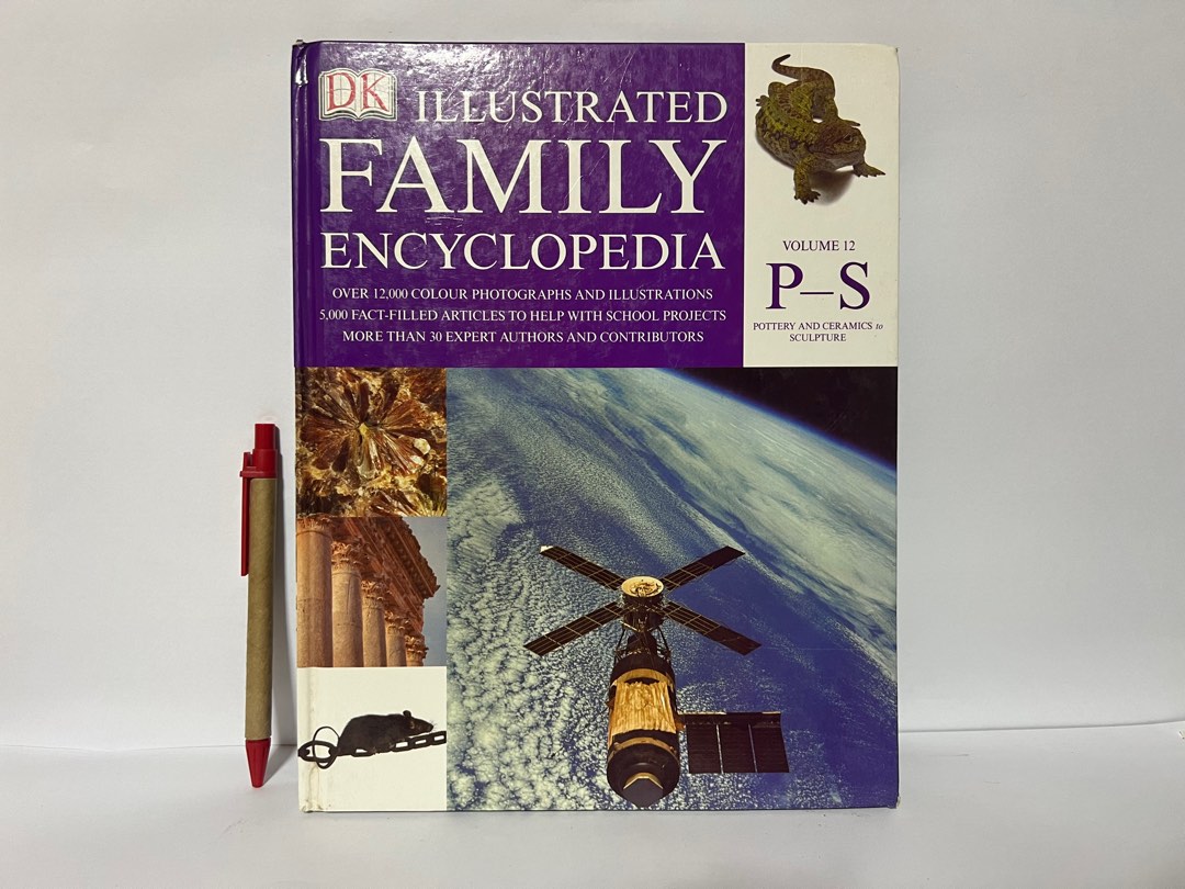 DK Illustrated Family Encyclopedia Volume 12, Hobbies & Toys, Books ...