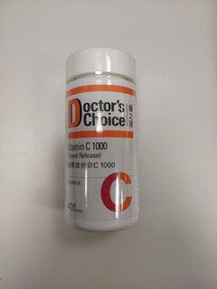醫之選Doctor's Choice Vitamin C 1000(Timed Release), 健康及營養食用品, 健康補充品, 健康補充 ...
