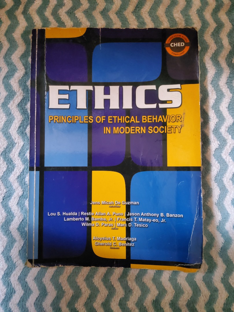 ETHICS: Principles of Ethical Behavior in Modern Society, Hobbies ...