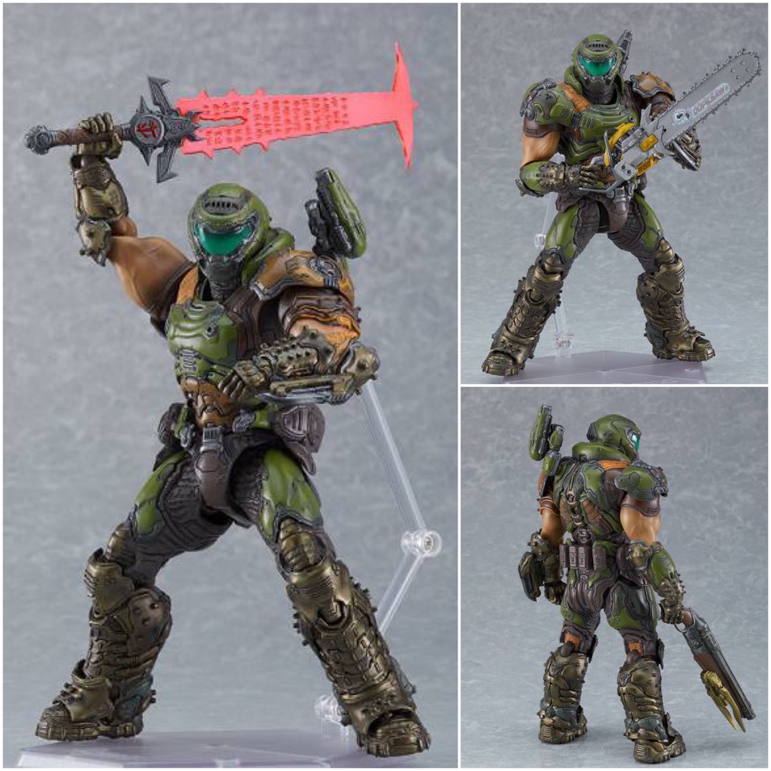 Figma SP140: Doom Eternal - Doom Slayer, Hobbies & Toys, Toys & Games ...