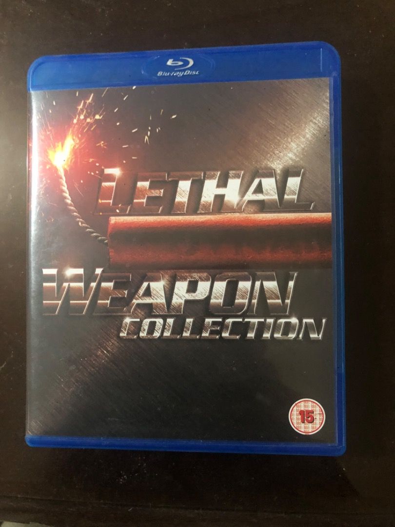 Original Blu-ray Full Lethal Weapon Movie Collection, Hobbies & Toys ...