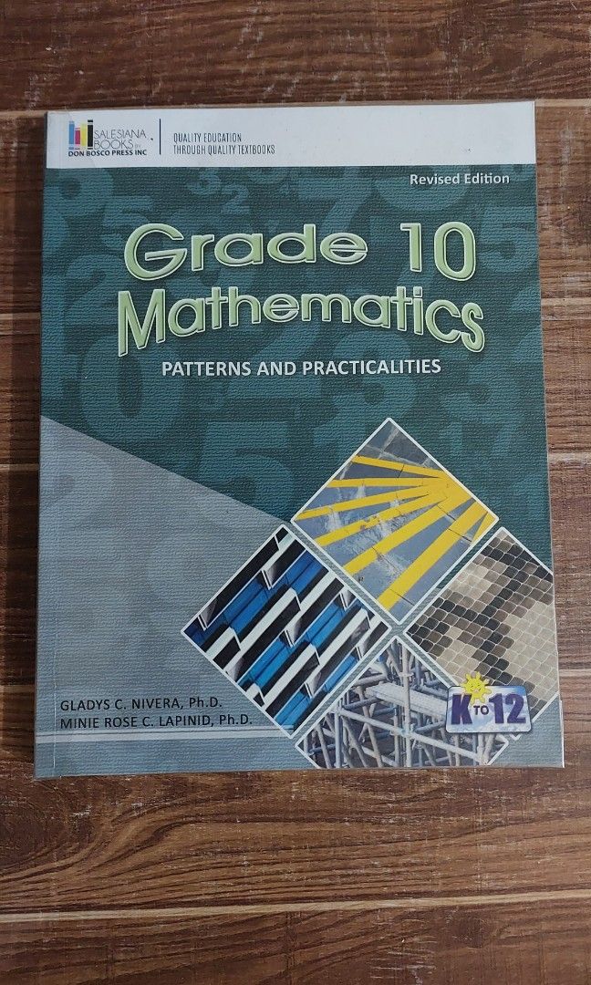 Grade 10 Mathematics Patterns and Practicalities, Hobbies & Toys, Books ...
