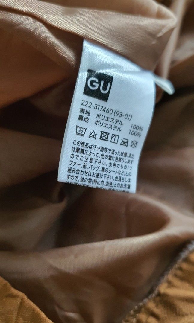 Gu matte satin pleated skirt, Women's Fashion, Bottoms, Skirts on Carousell