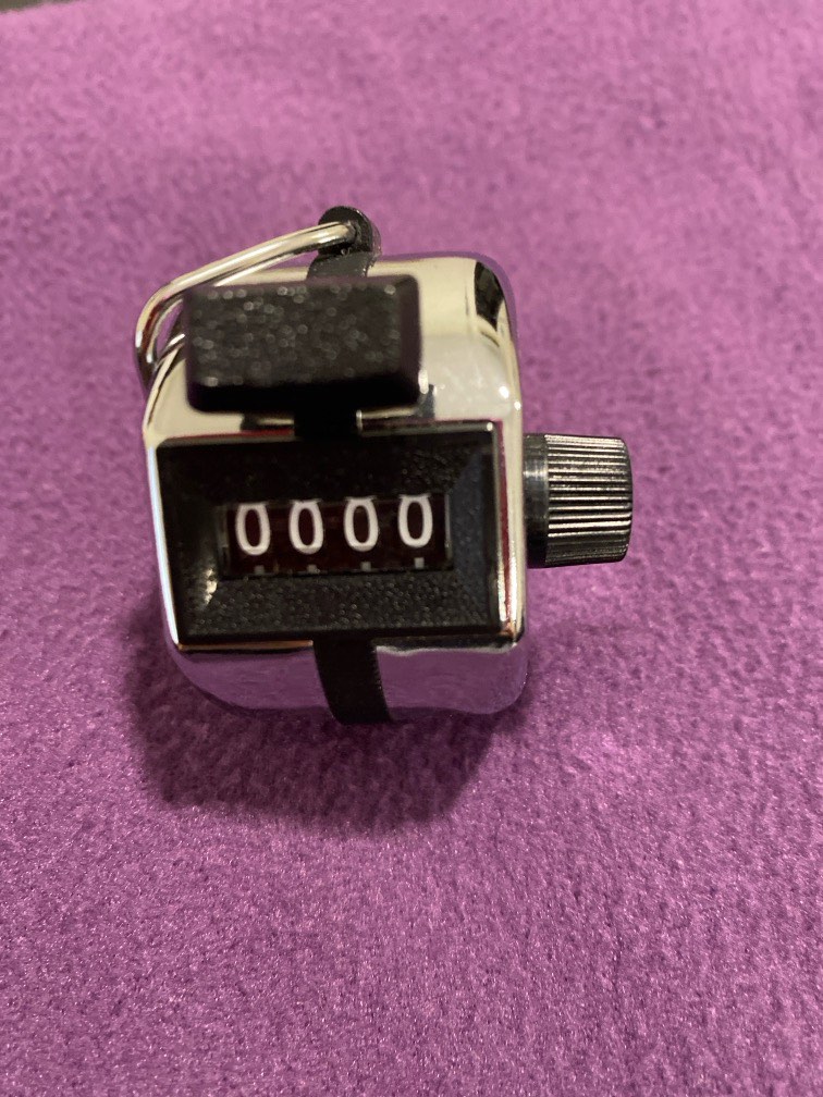 Metal Hand Tally Click Counter, Hobbies & Toys, Stationery & Craft ...