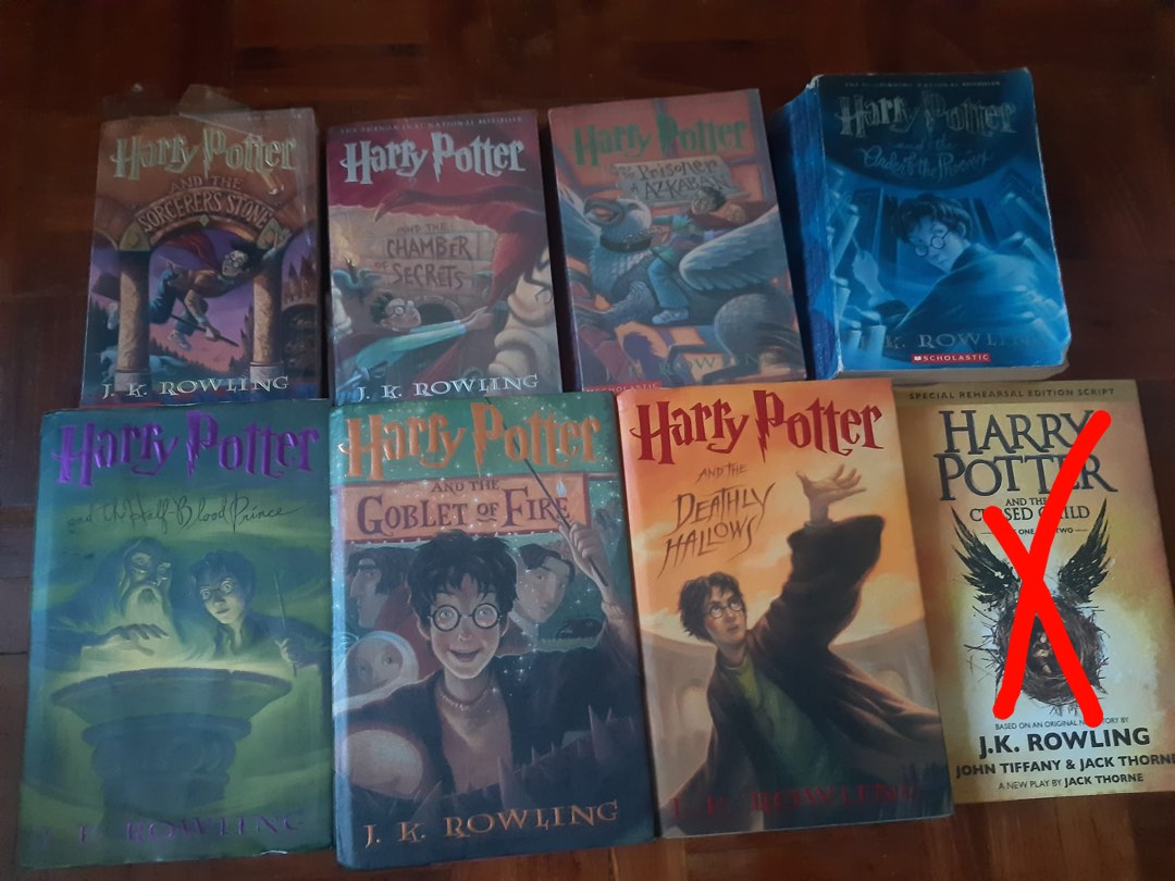 Harry Potter 7 books (FULL), Hobbies & Toys, Books & Magazines, Fiction ...