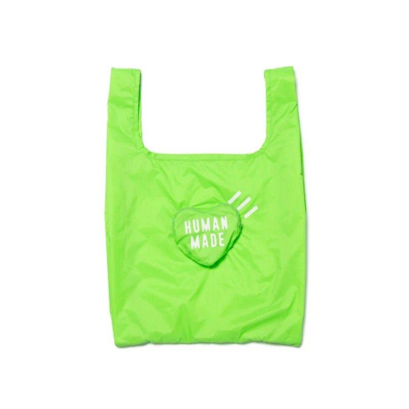 Human made folding heart shaped tote bag, Women's Fashion, Bags ...