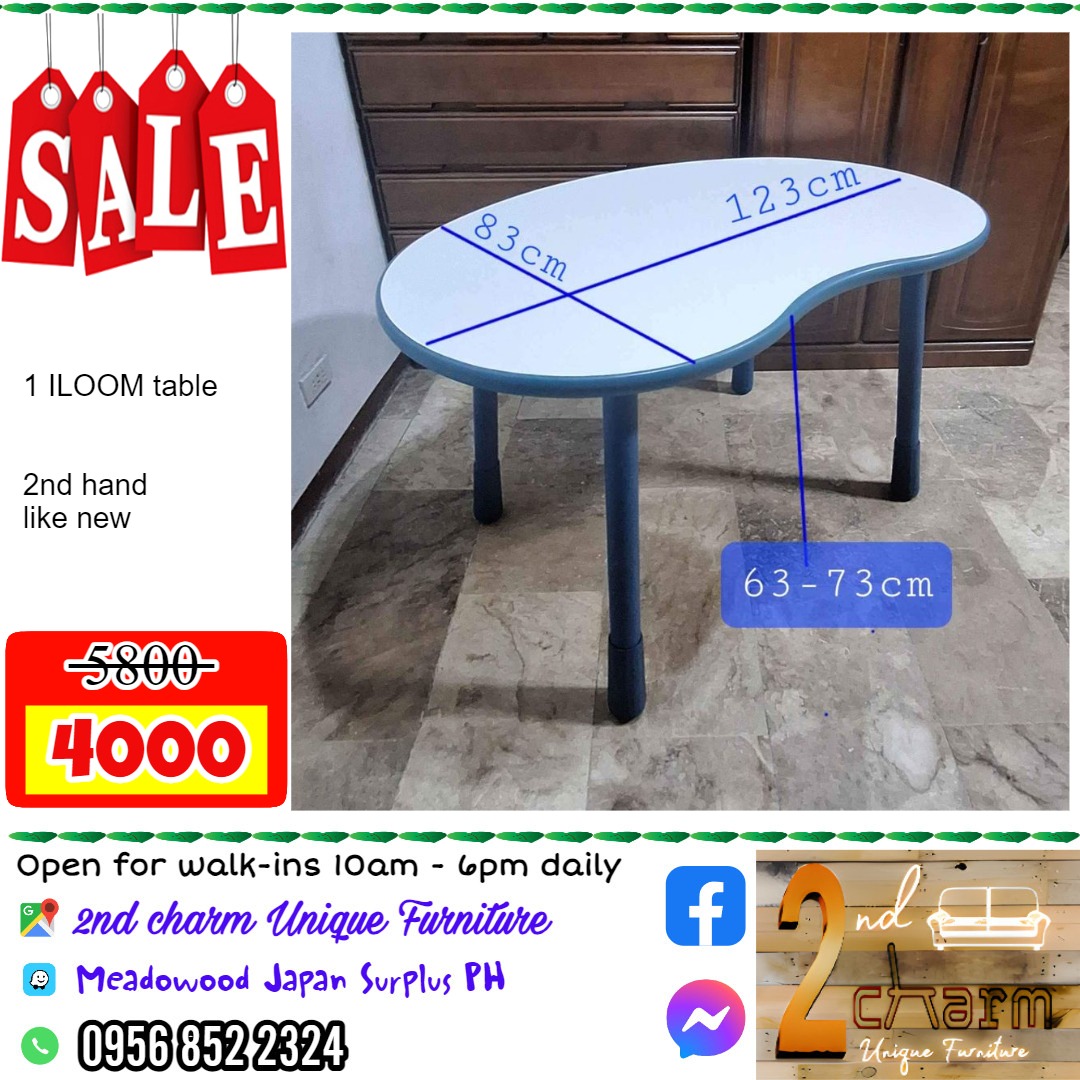 ILOOM kiddie table made in Korea, Furniture & Home Living, Furniture ...