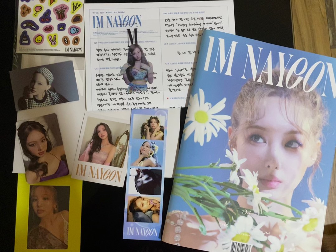 IM NAYEON Unsealed Album (Complete inclusions and POB), Hobbies & Toys ...