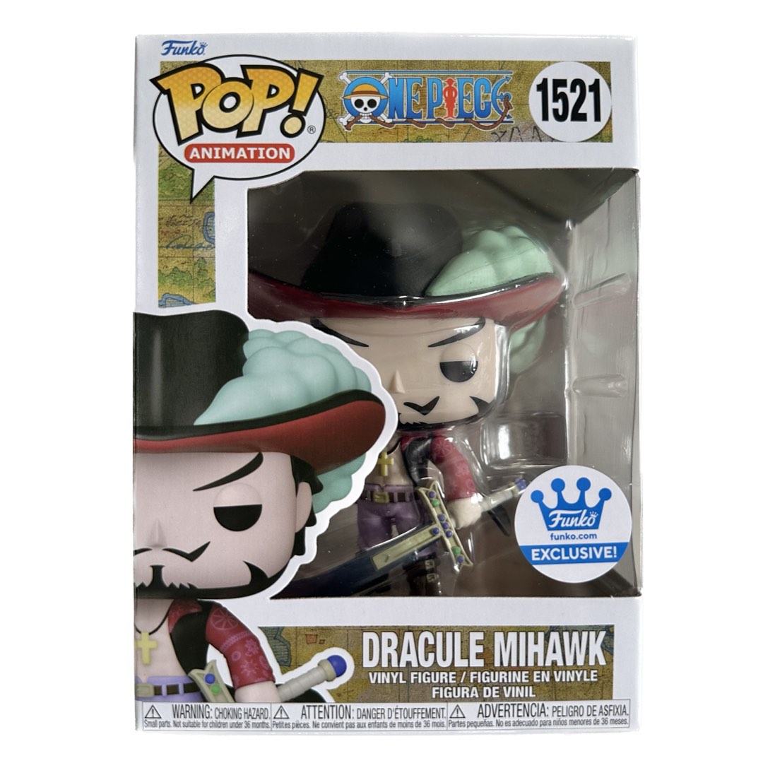 ‼️In Stock‼️ Funko Pop One Piece Dracula Mihawk Funko Exclusive ...