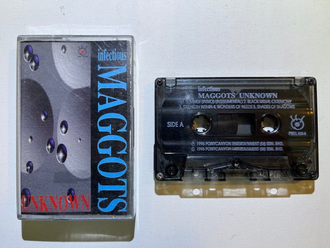 Infectious Maggots - Unknown (1996) Pony Canyon Cassette Tape, Hobbies & Toys, Music & Media ...