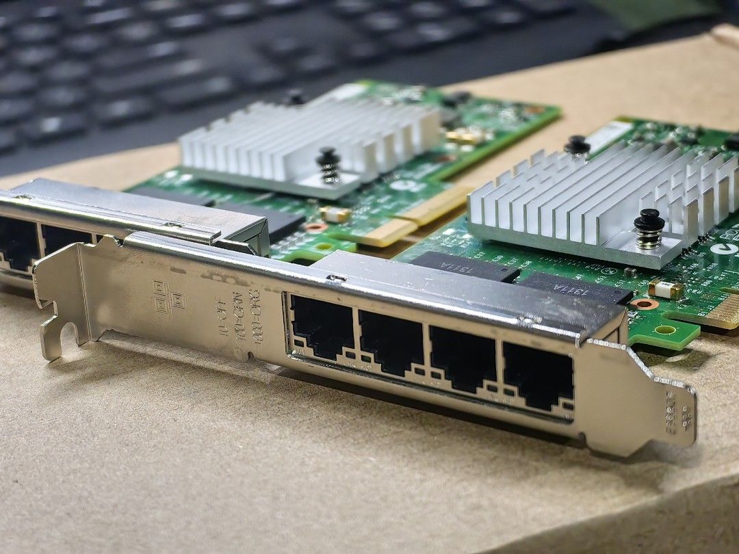 Intel quad gigabit pcie lan card, Computers & Tech, Parts & Accessories ...