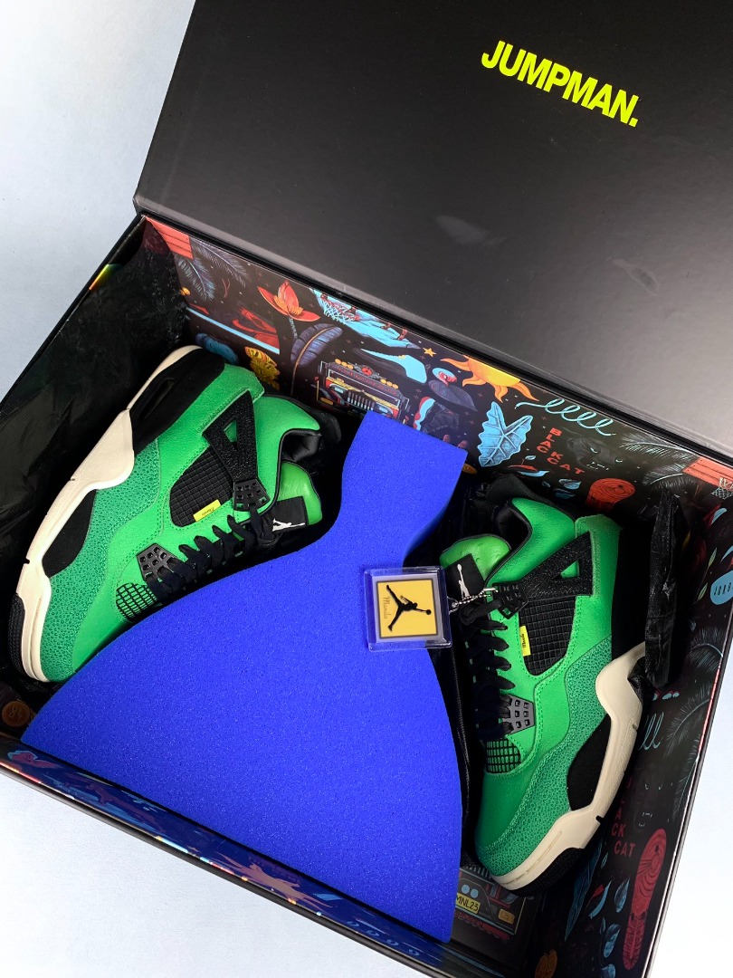 Jordan 4 Retro Manila, Men's Fashion, Footwear, Sneakers on Carousell
