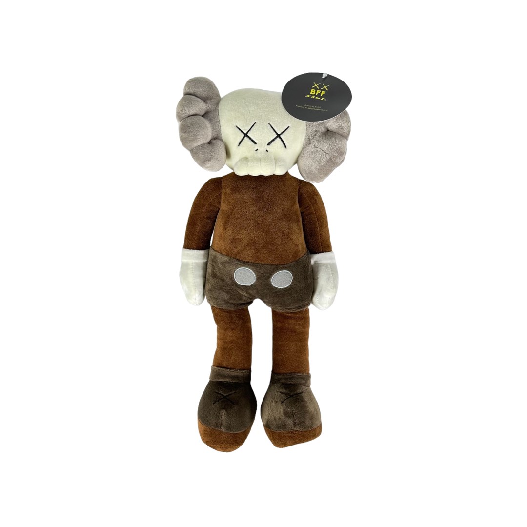 KAWS BFF Premium Companion Fluffy Plush Toy Figure Collectibles With ...