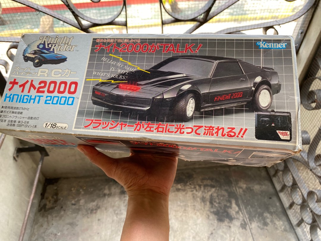 Kenner KnightRider Rc/Knight 2000 Night Rider RC Car 1/18 scale ...