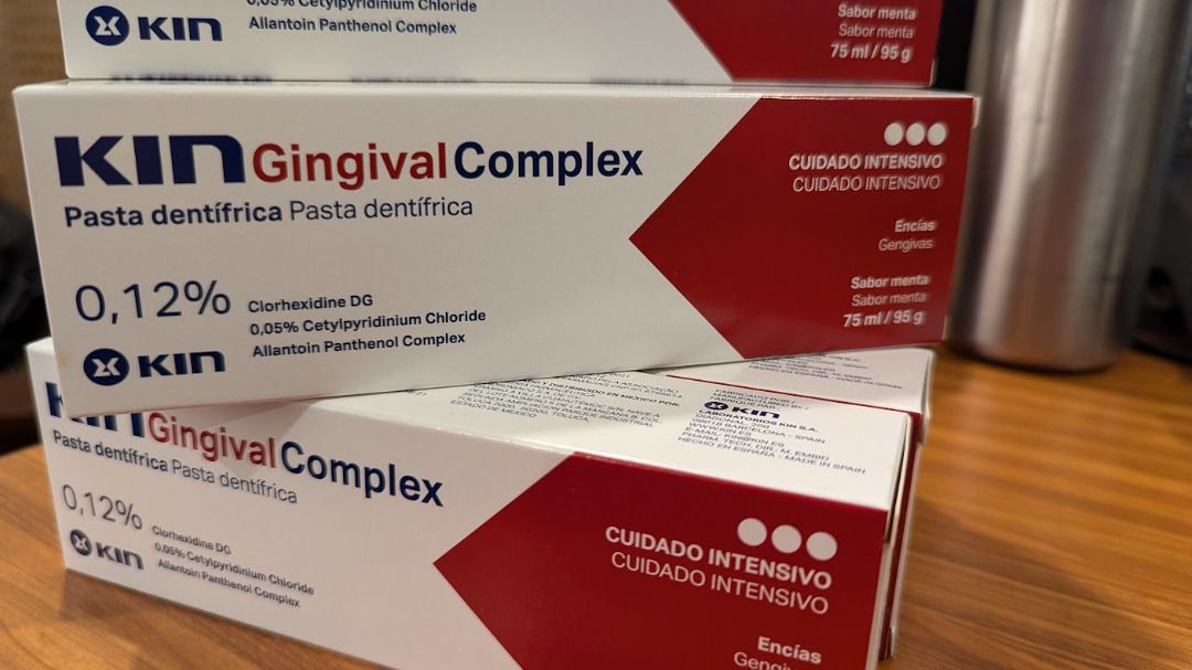 Kin Gingival Complex Toothpaste 95g (0.12% Chlorhexidine DG), Beauty ...