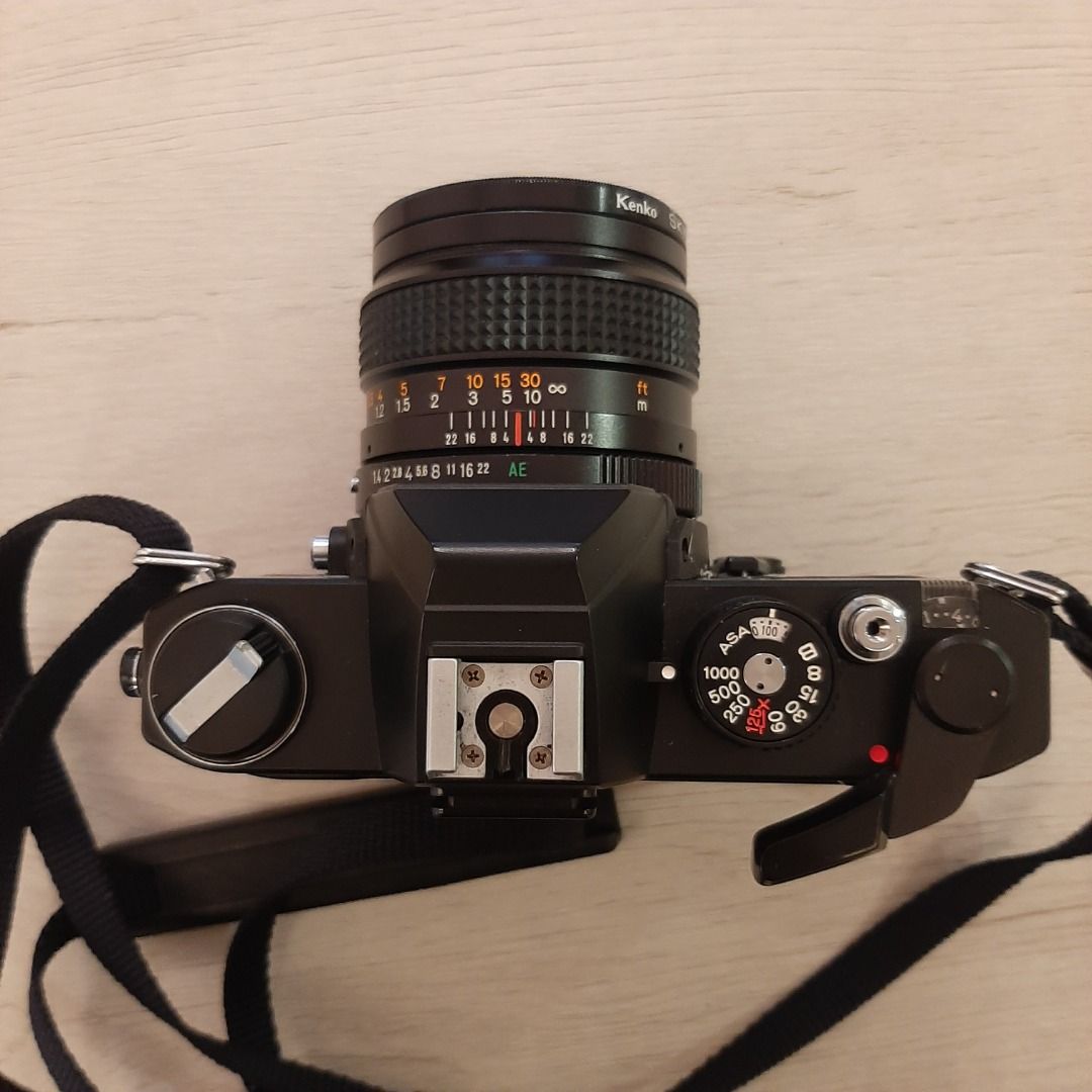 Konica Autoreflex TC經典單眼像機/含 50mm F1.4鏡頭, 相機攝影, 相機在旋轉拍賣