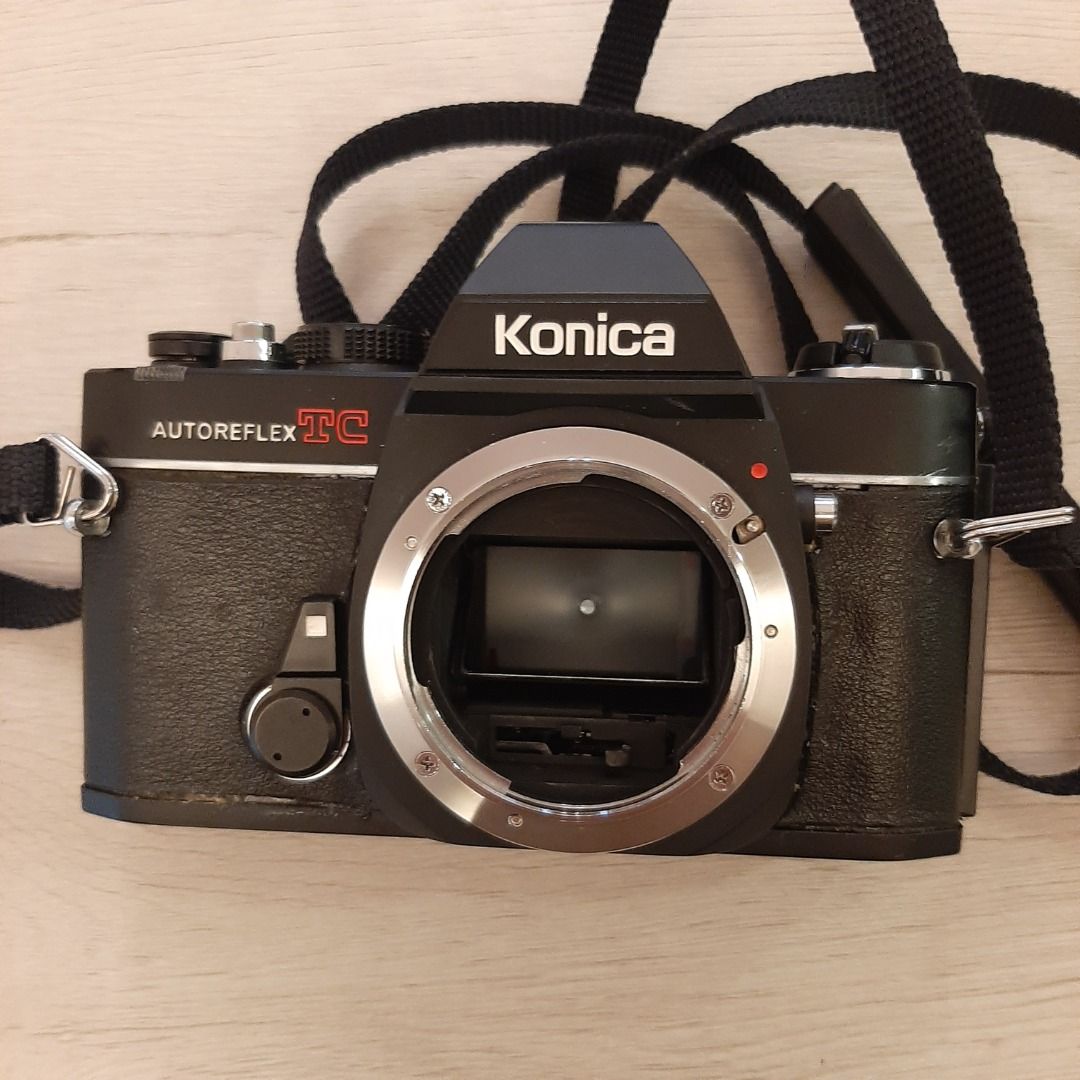 Konica Autoreflex TC經典單眼像機/含 50mm F1.4鏡頭, 相機攝影, 相機在旋轉拍賣