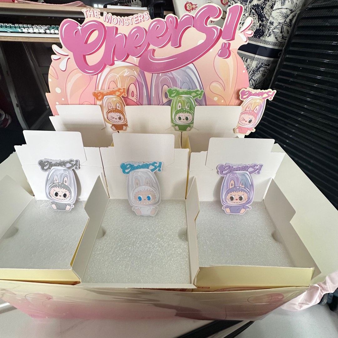 (Ready) Labubu The Monster Cheers, Hobbies & Toys, Toys & Games on ...