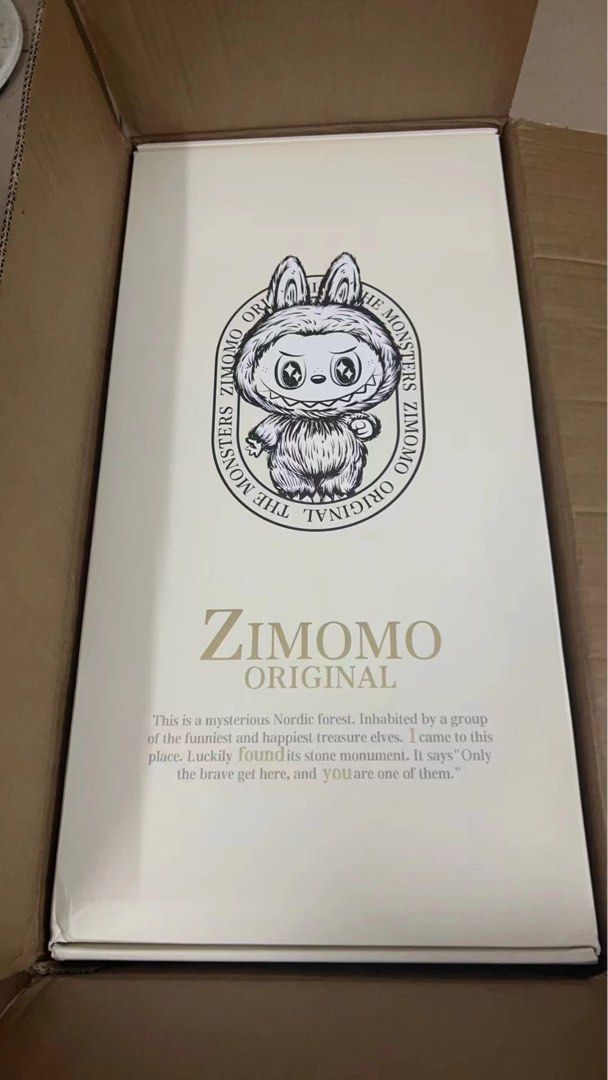 Labubu Zimomo Ready stock 58cm , Hobbies & Toys, Toys & Games on Carousell