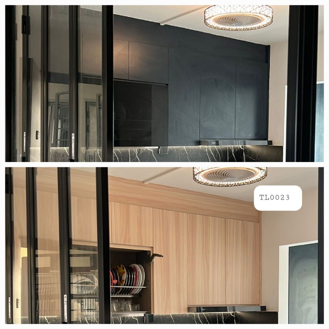 Laminate wrap with vinyl singapore, Furniture & Home Living, Home Decor, Other Home Decor on ...