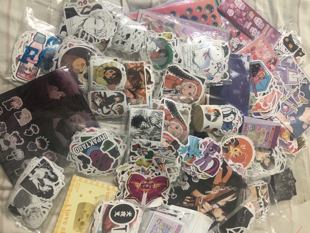 Largest Sticker Collection 2000+ PCS | Anime KPOP Manga Sanrio ...
