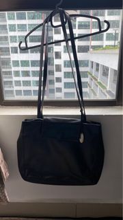 Leather Bag- 2 way use ( strap removable), Women's Fashion, Bags ...