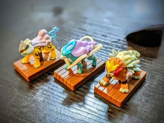 🇯🇵 Pokemon Nanoblock Legendary Pokemon｜Suicune Raikou Entei Set Lego ...