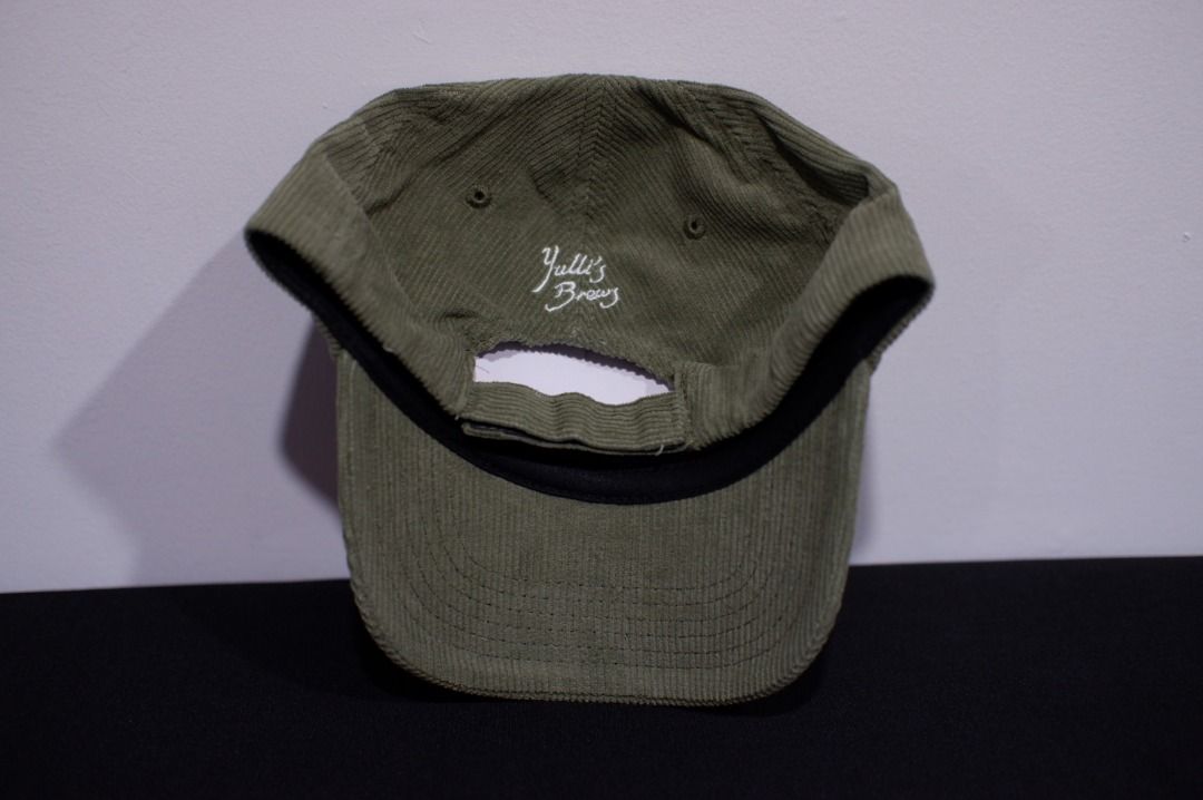 Logo corduroy cap/hat by Yulli's Brew, Men's Fashion, Watches ...