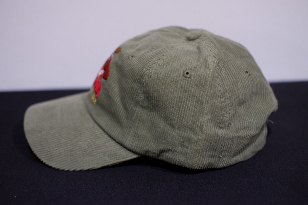 Logo corduroy cap/hat by Yulli's Brew, Men's Fashion, Watches ...