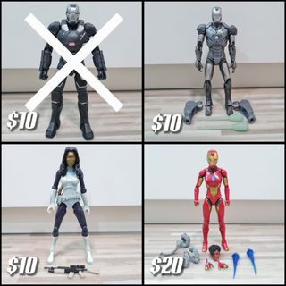 Marvel Legends MCU Avengers Exclusive Iron Man MK7, Hobbies & Toys ...