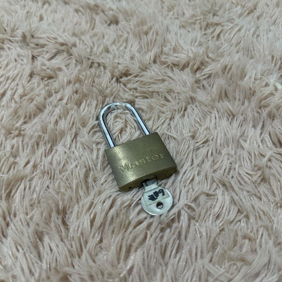 Master padlock key, Furniture & Home Living, Security & Locks, Locks ...